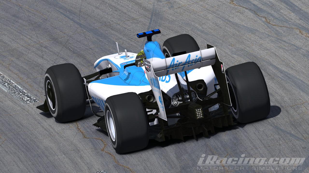 White & Blue Williams-Toyota FW31 by Tyler Sasseen - Trading Paints