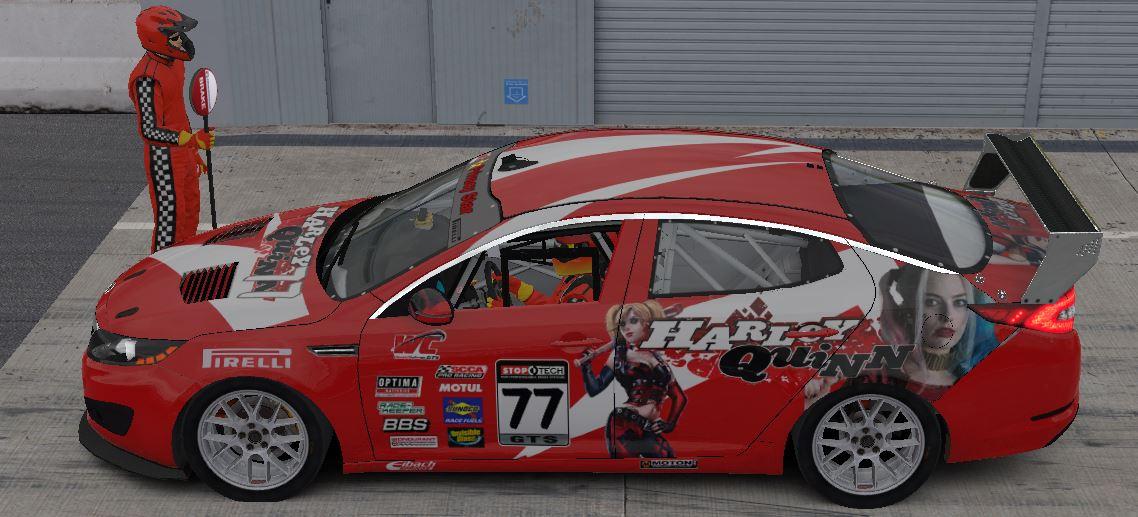 Kia Optima Harley Quinn by Steven M. - Trading Paints