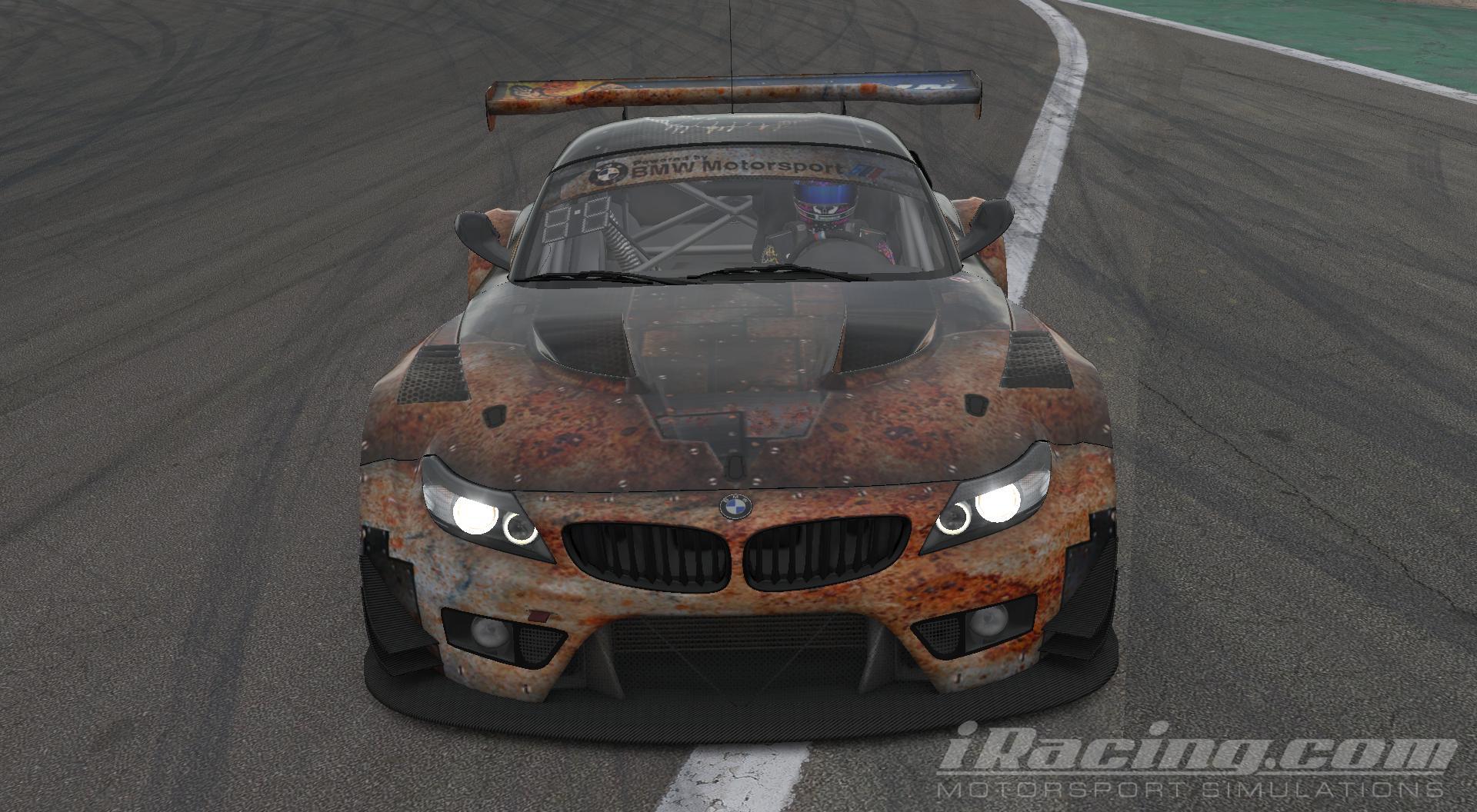 Patchwork Metal Rusty BMW by Marshall W. - Trading Paints