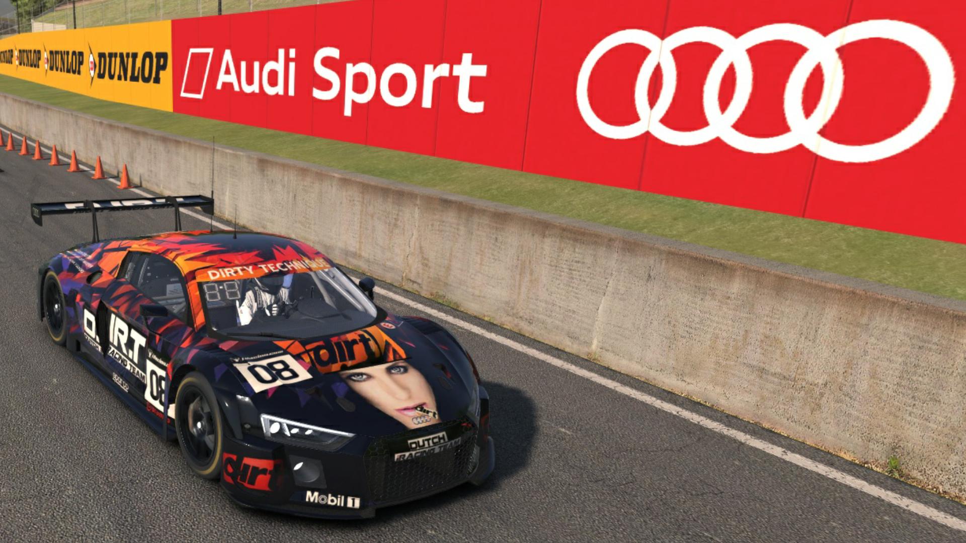 Audi R8 LMS GT3 dIRT VECTOR by Jeroen Doruyter - Trading Paints