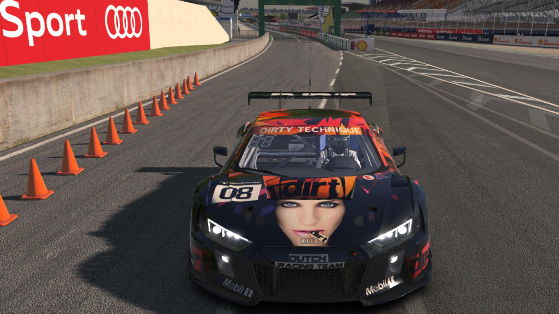 Audi R8 LMS GT3 dIRT VECTOR by Jeroen Doruyter - Trading Paints