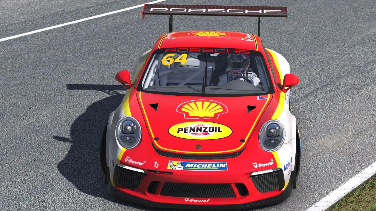 Shell Pennzoil Porsche GT3 CUP by Stephane Parent - Trading Paints