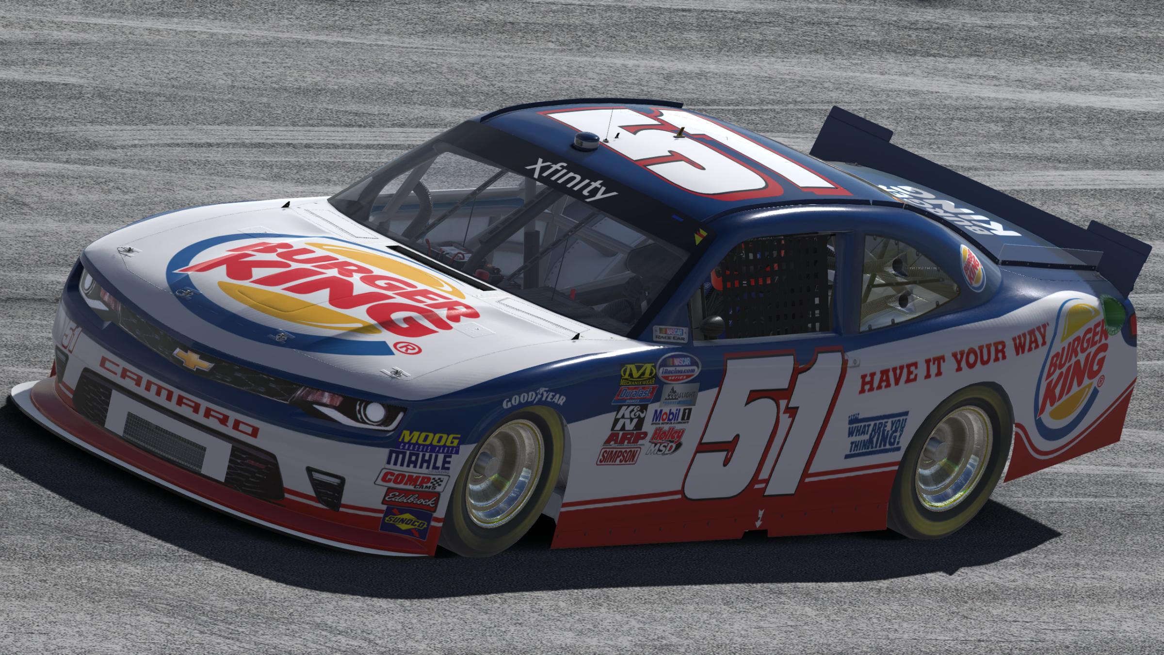 Burger King Camaro by Danielius D. Dirmeitis - Trading Paints