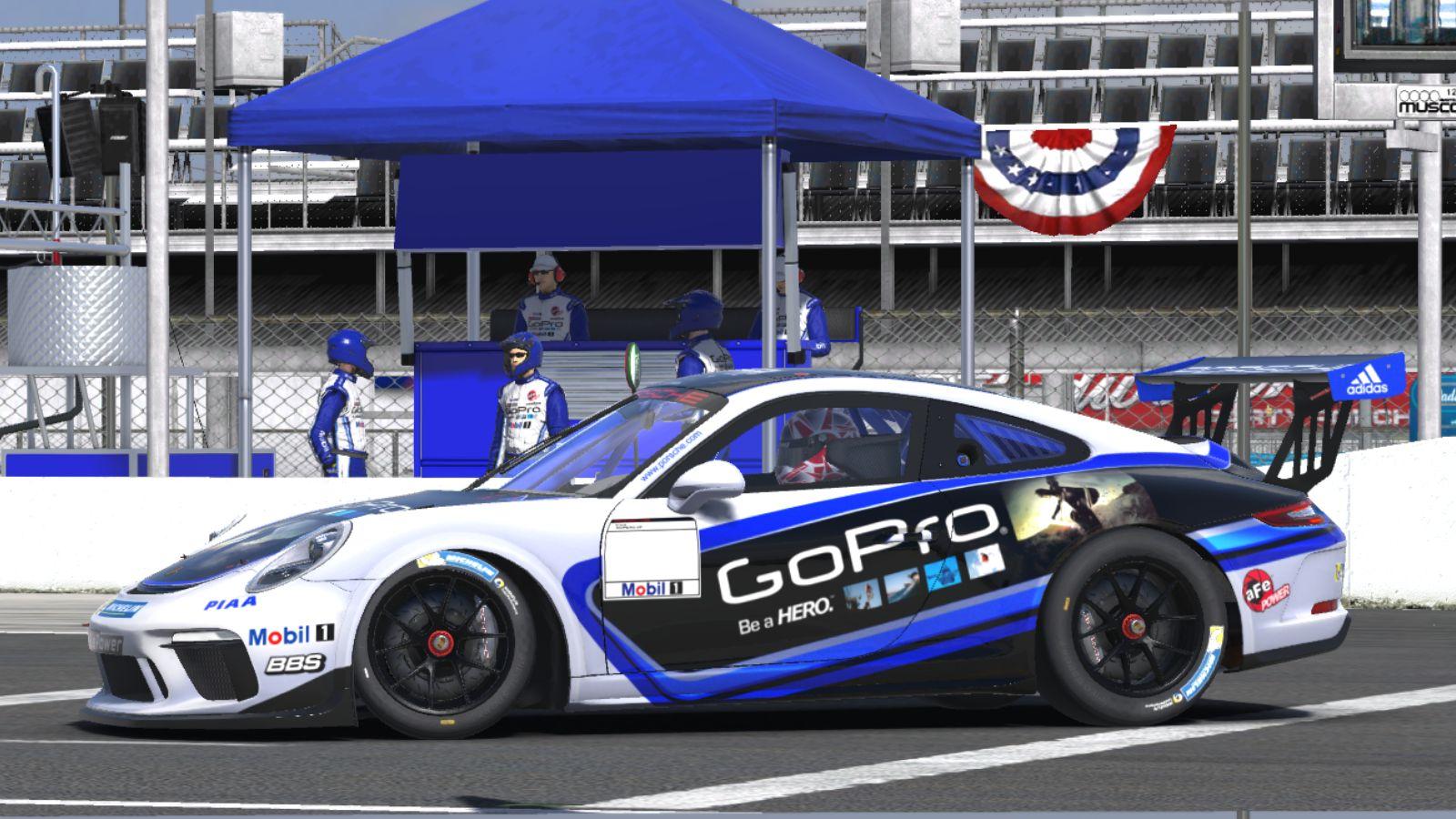 GoPro Porsche 911 GT3 Cup by Stephane Parent - Trading Paints
