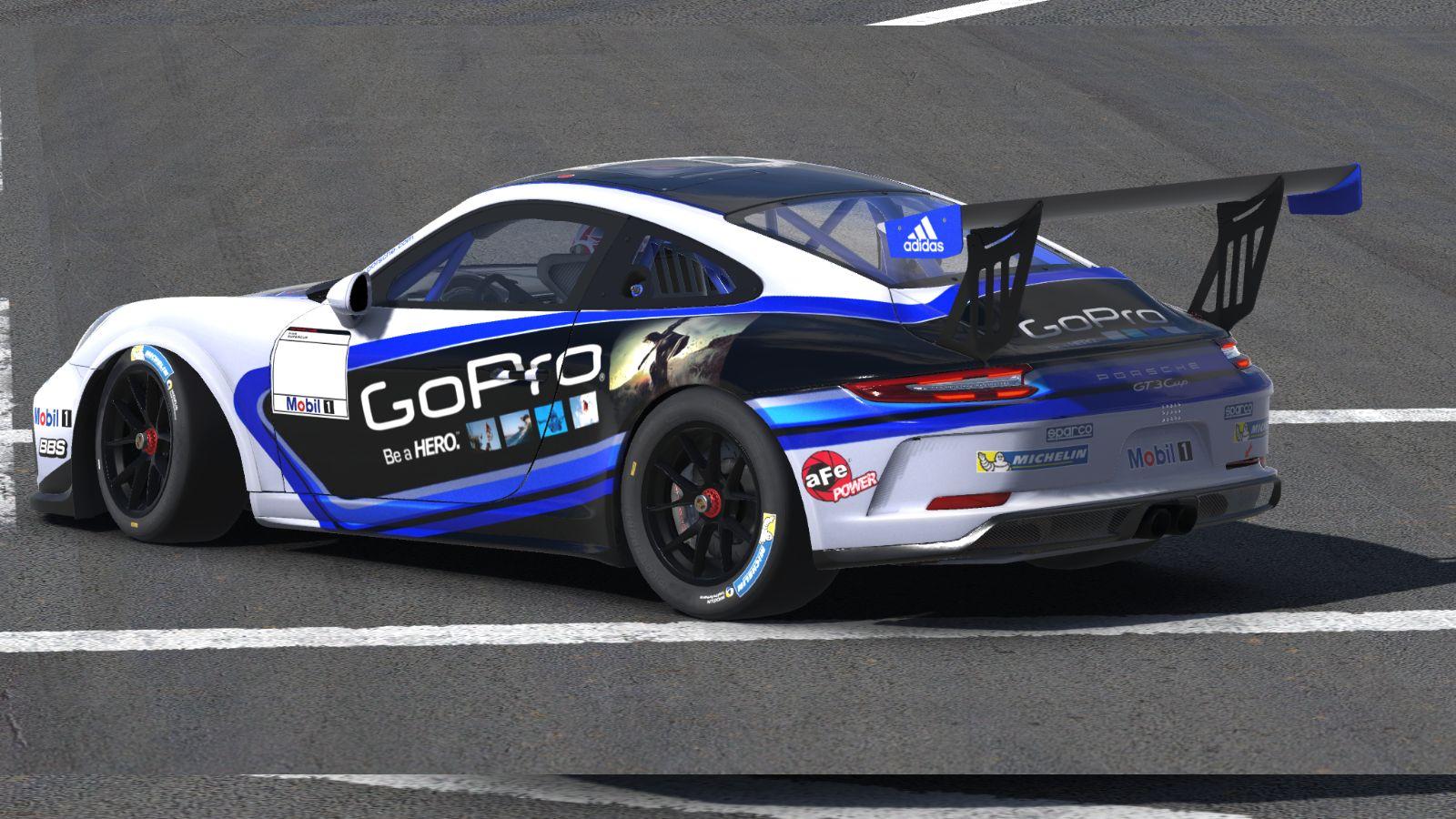 GoPro Porsche 911 GT3 Cup by Stephane Parent - Trading Paints