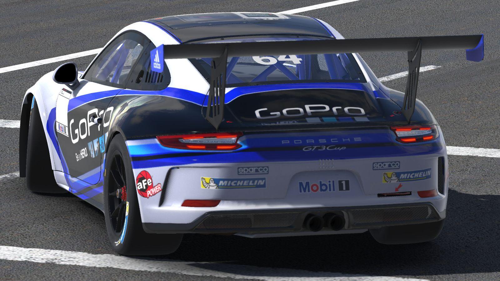 GoPro Porsche 911 GT3 Cup by Stephane Parent - Trading Paints