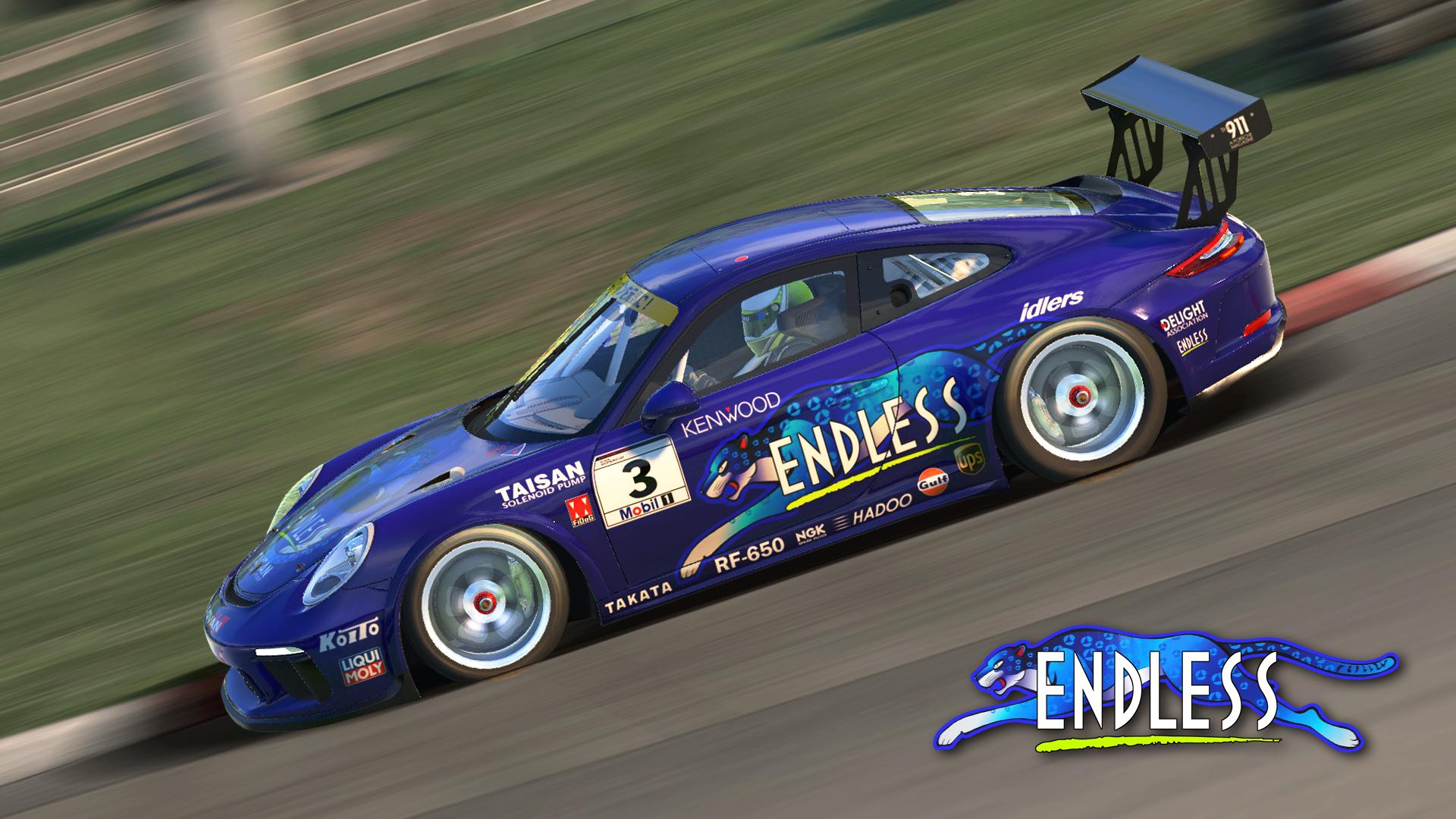 #911 Team Taisan Endless Porsche 997 GT3 (Super GT) by Justin S Davis ...