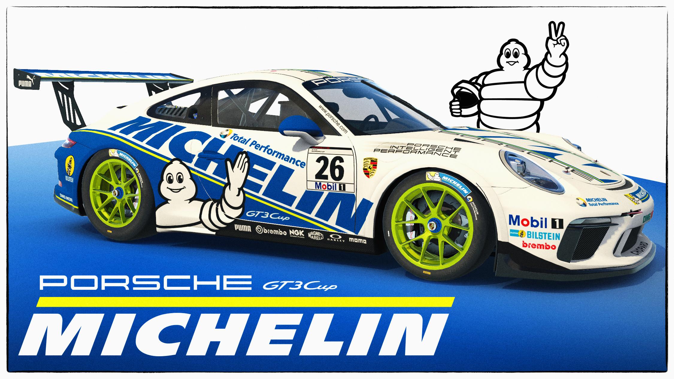 Michelin Porsche 911 GT3 Cup - REWORKED July 2021 by Simon Bailey ...