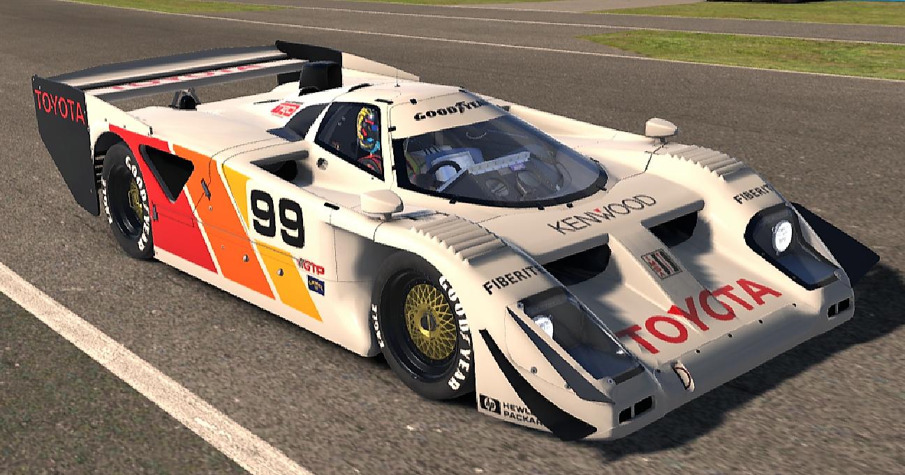 Nissan GTP ZXT Toyota GTP Eagle HF89 Juan Fangio II by Rob Olejniczak ...