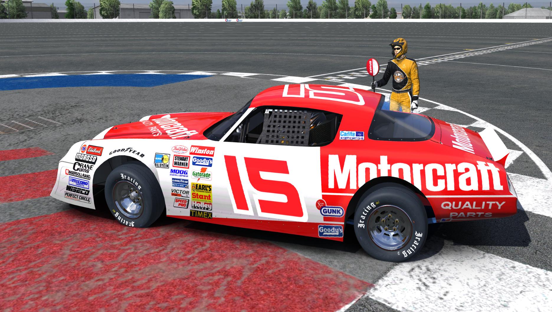 1986 Ricky Rudd Motorcraft Tribute by Tom McGraw - Trading Paints