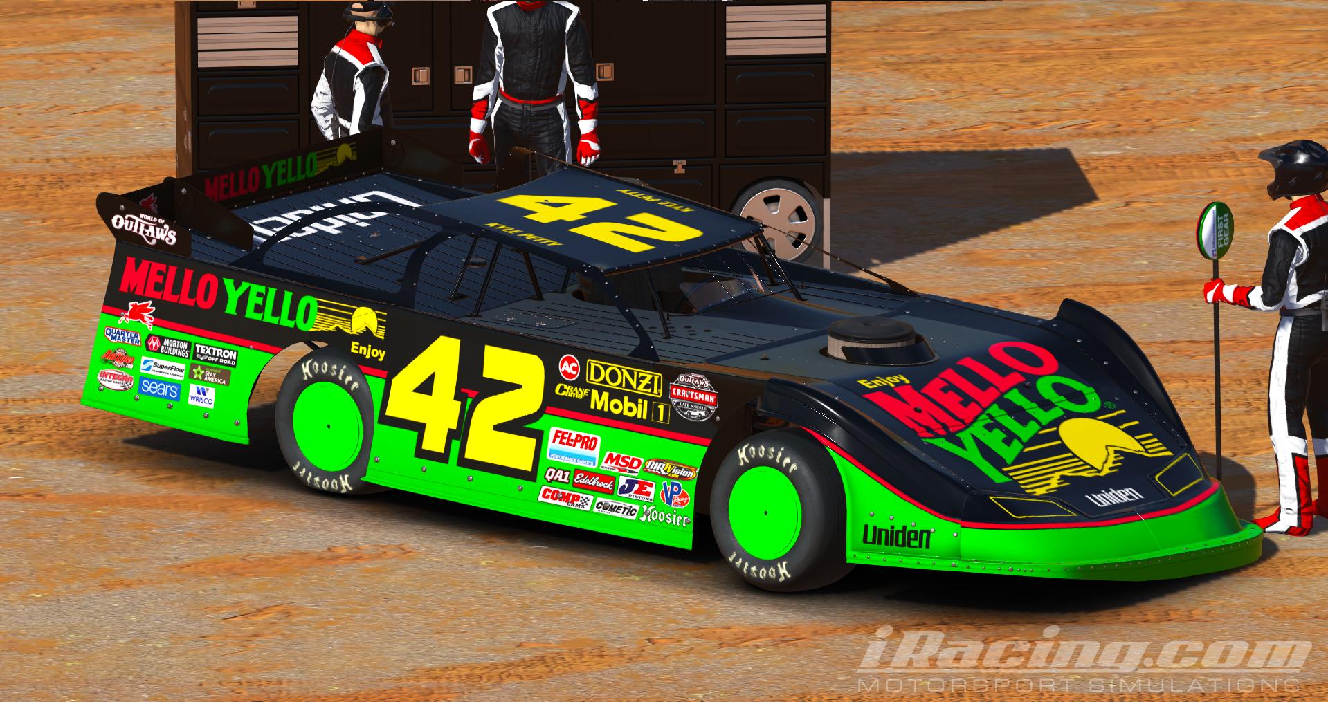 1993 Kyle Petty Mello Yello Dirt Late Model by Ryan A Williams ...