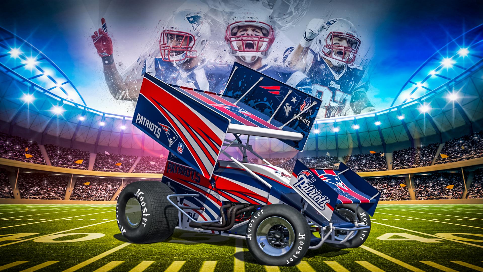 New England Patriots by Paul Mansell - Trading Paints