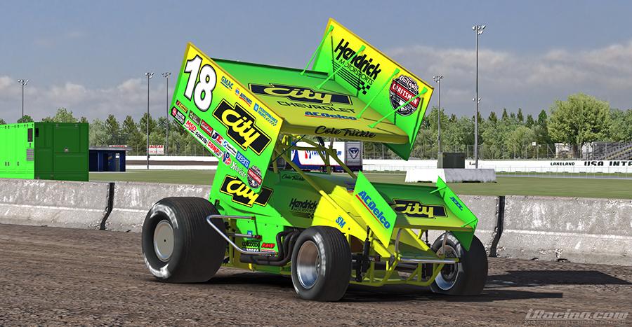 City Chevrolet Sprint Car by Andrew Osiris - Trading Paints