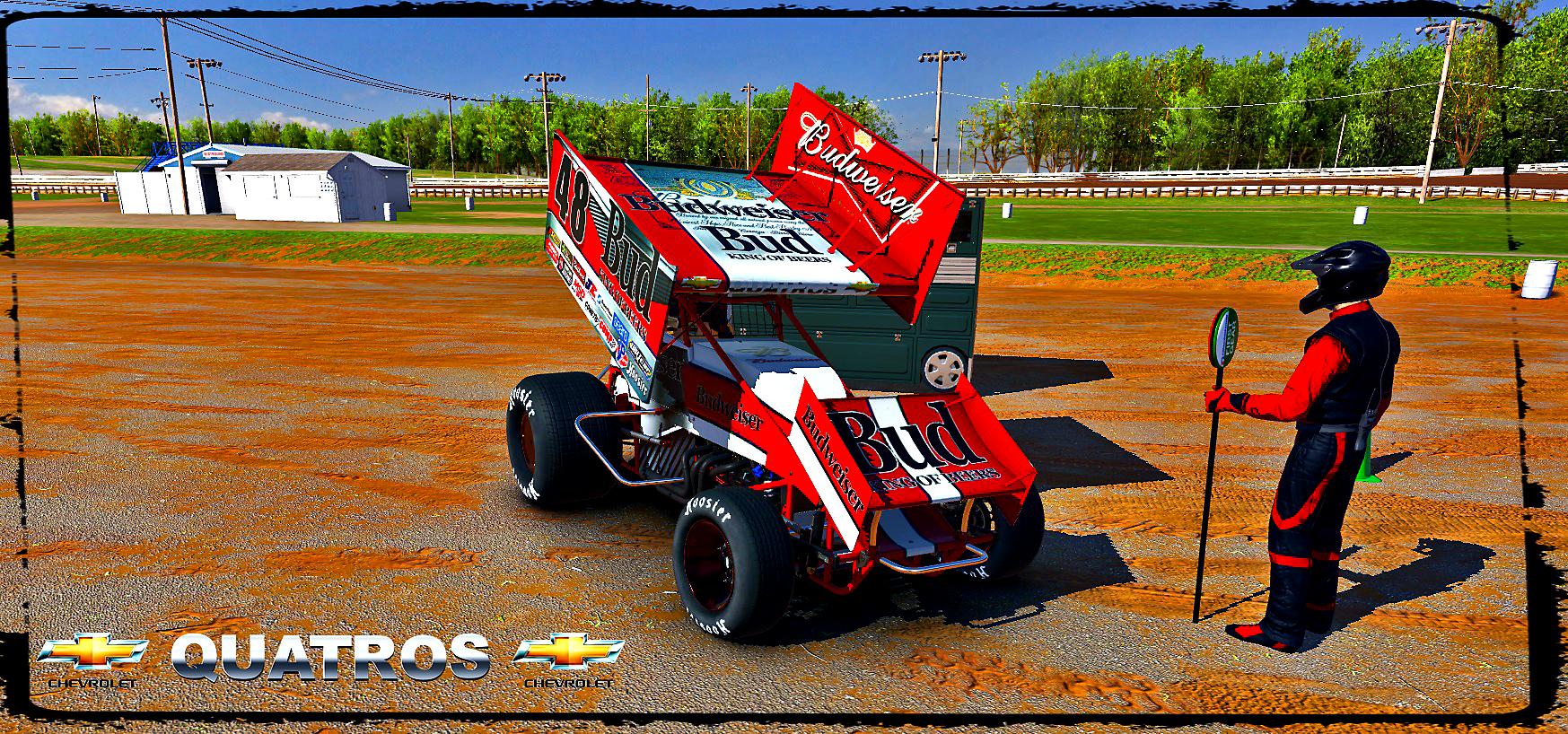 Budweiser (Original) Dirt Sprint Car Custom Paint Scheme_V1A by Jose M ...