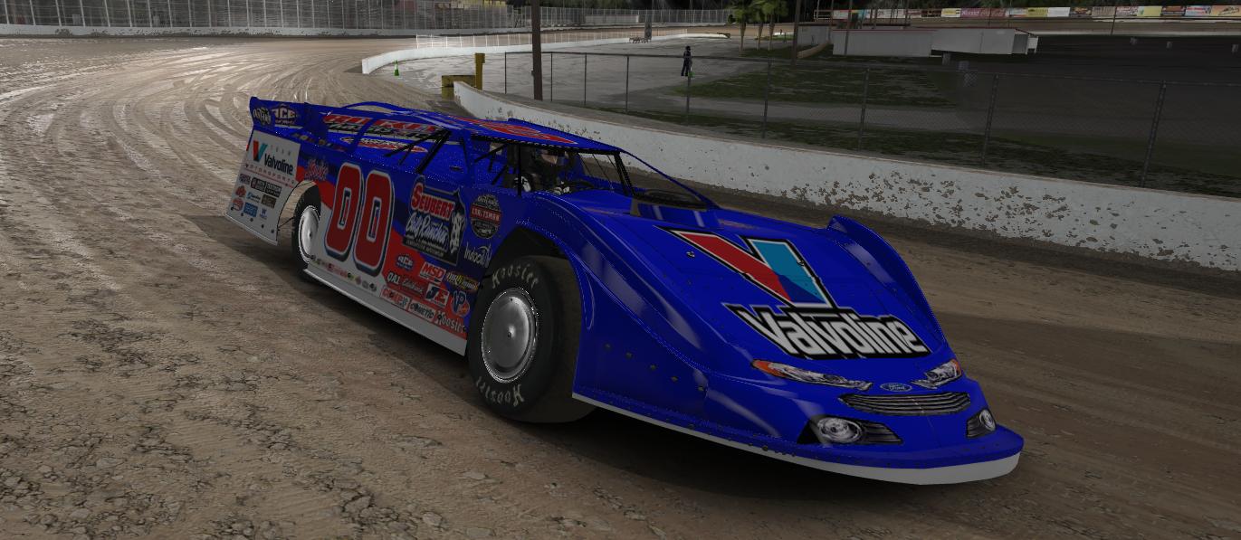 Dirt Late Model rocket chassis by Tony Gray - Trading Paints
