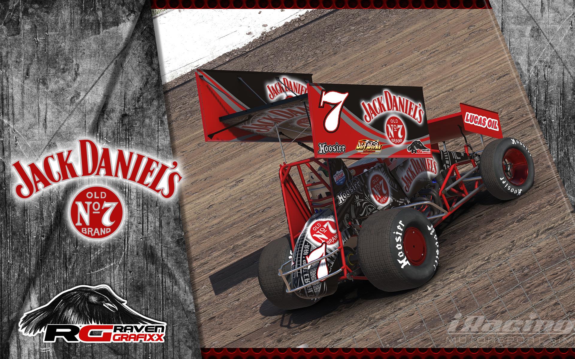 Jack Daniels Dirt Sprint by Doyle Lowrance - Trading Paints