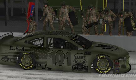 US Army NASCAR Cup Series Mustang by Marshall W. - Trading Paints