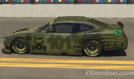US Army NASCAR Cup Series Mustang by Marshall W. - Trading Paints