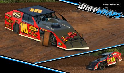 Jacob Smith - Dirt UMP Modified from iRaceWraps by Michael E. - Trading ...
