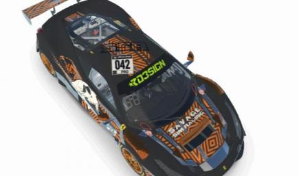 Savage Sim Racing - Team Livery by Wayne Bennett - Trading Paints