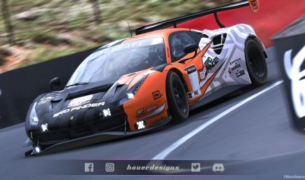 Grid Finder Racing - Mercedes GT3 Evo (IMSA) by Tom Bunten - Trading Paints