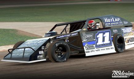 Chad Phillips UMP Modified Black by Garrett Marshall - Trading Paints